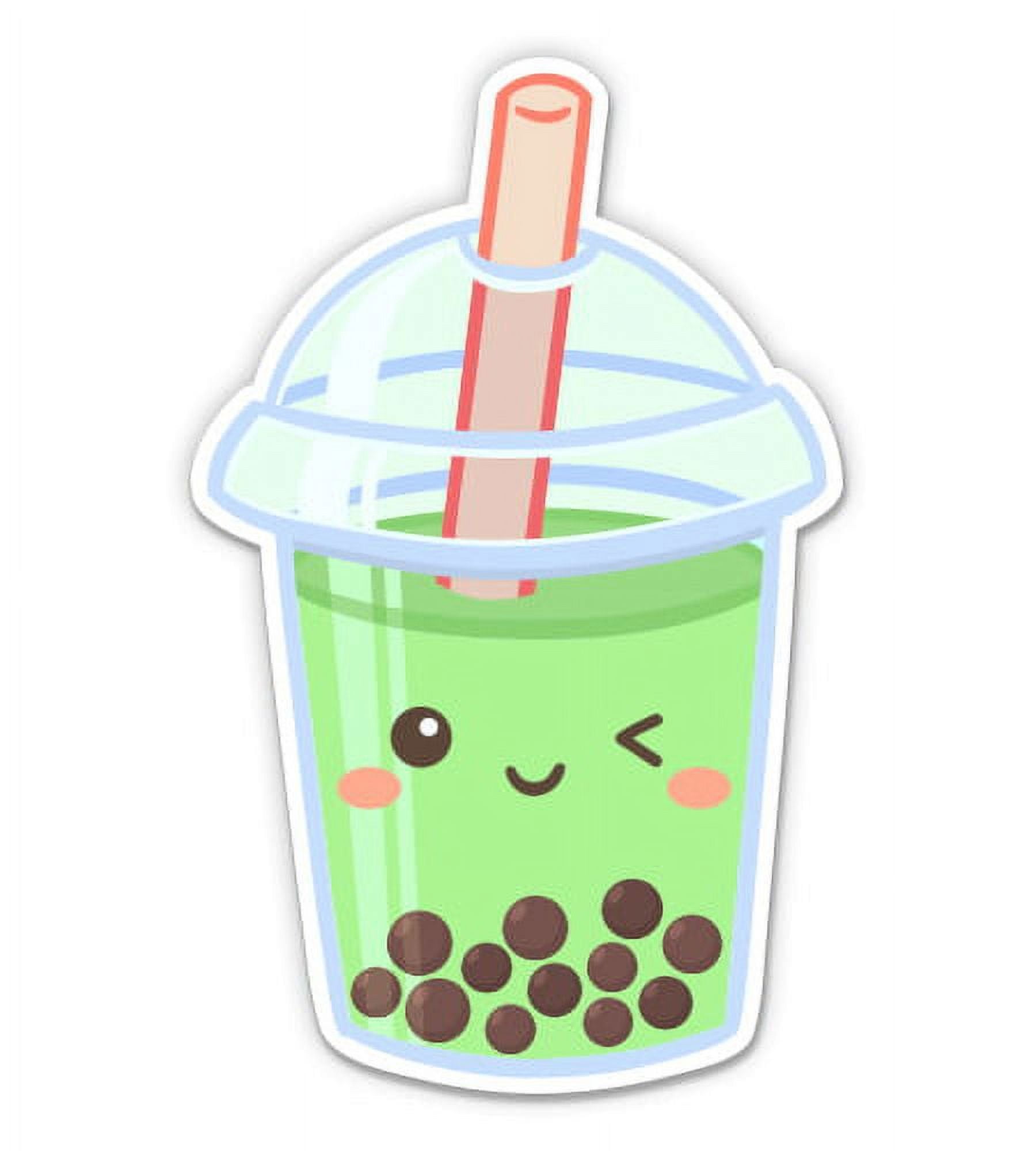 Bubble Tea - 12" Vinyl Sticker Waterproof Decal - Walmart.com