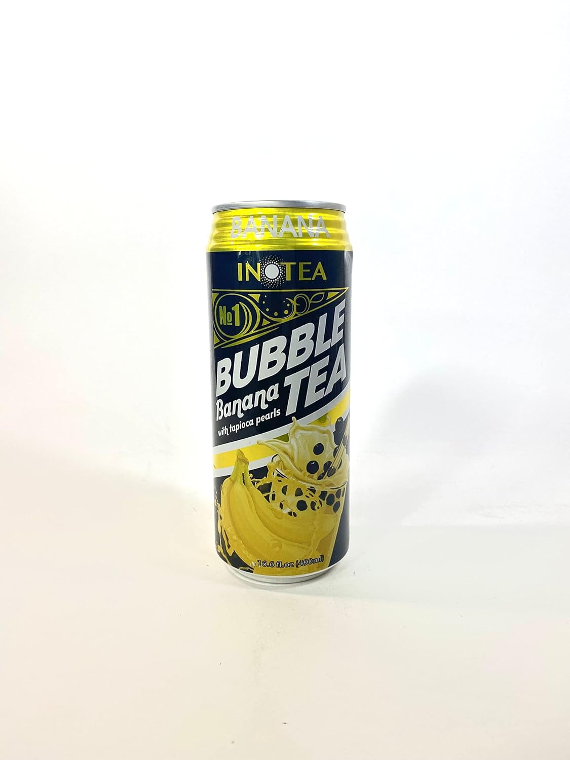 Bubble Tea Brown Sugar Bubble Tea Drink. Ready to Drink in a Can. Black ...