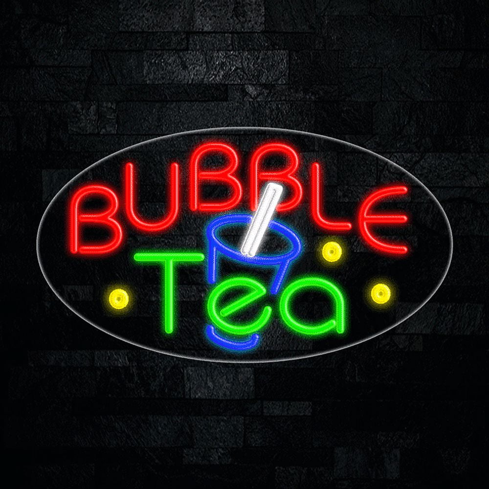 Bubble Tea LED Neon Sign 28"L x 16"H #34568 - Walmart.com