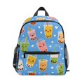 Bubble Tea Pattern Mini Backpack Cute Small Backpack with Chest Strap ...