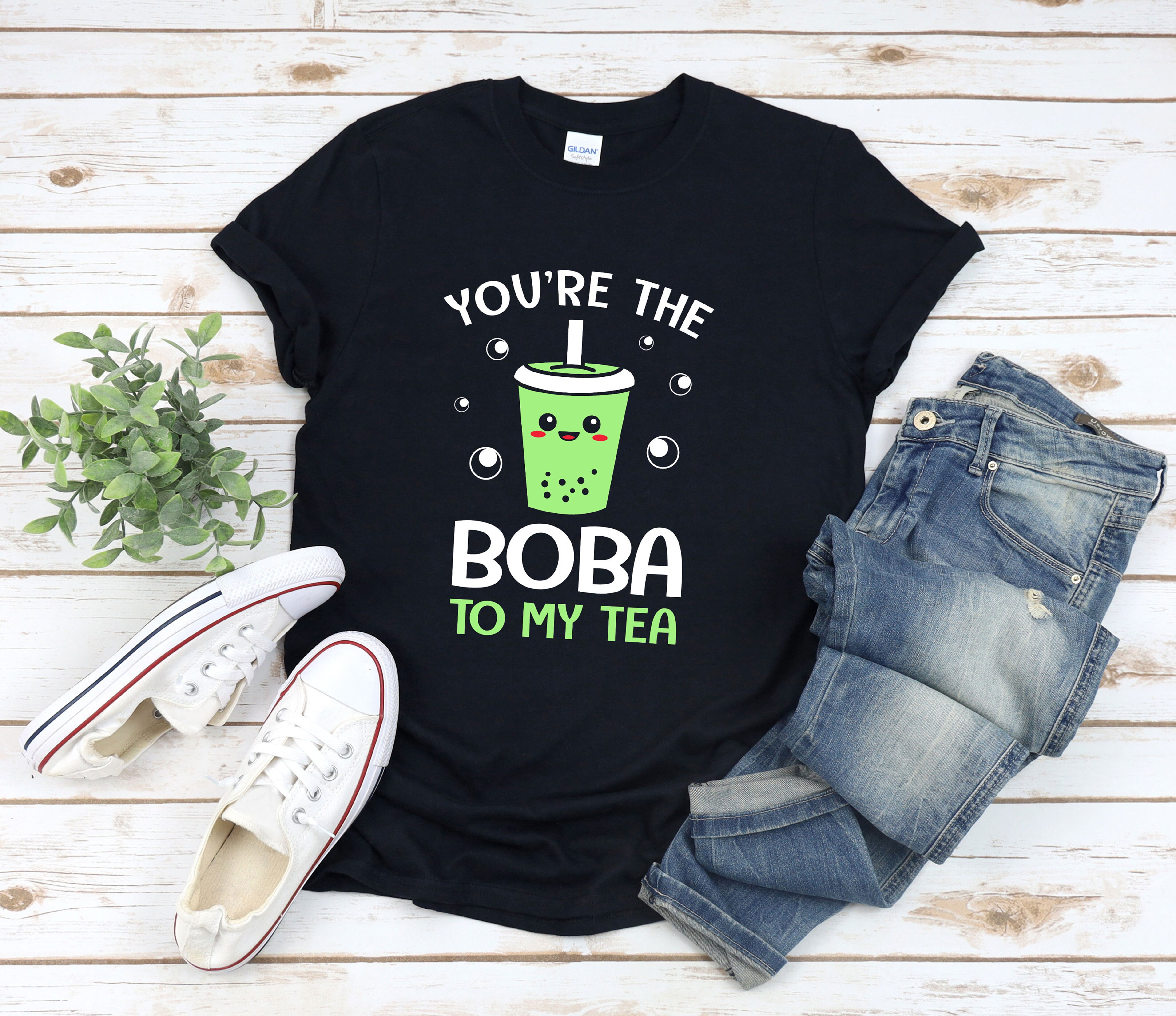 Bubble Tea T Shirt, Funny Boba Shirt, Youre The Boba To My Tea, Cute ...