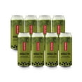 Bubble Tea with Tapioca Pearls, Matcha (Pack of 8, 16.5 oz), Asian ...