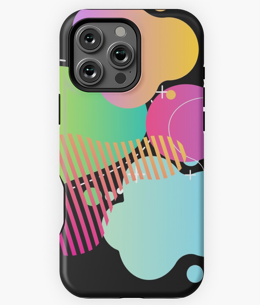 Bubble Together Cute Graphic Art N4607 Phone Case for iPhone 17 16 15 ...