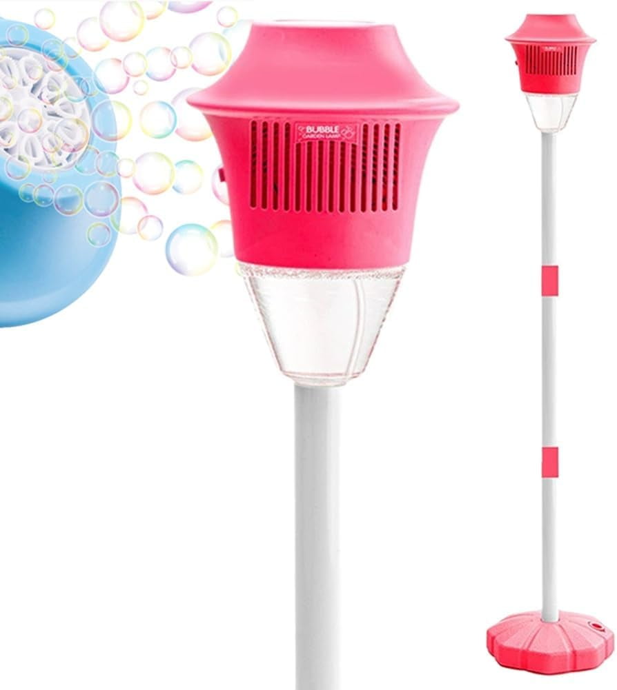Bubble Torch Garden Lamp, 47" Automatic Bubble Machine for Parties ...