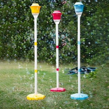 TETAIA Tiki Torch Bubbler - Bubble Machine with Lights and Music ...