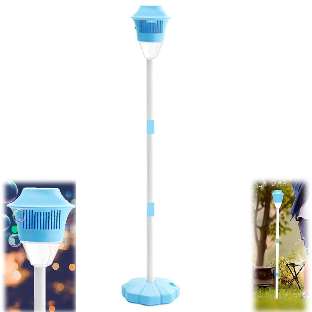 Bubble Torch Garden Lamp Rechargeable Bubble Maker with Lights ...