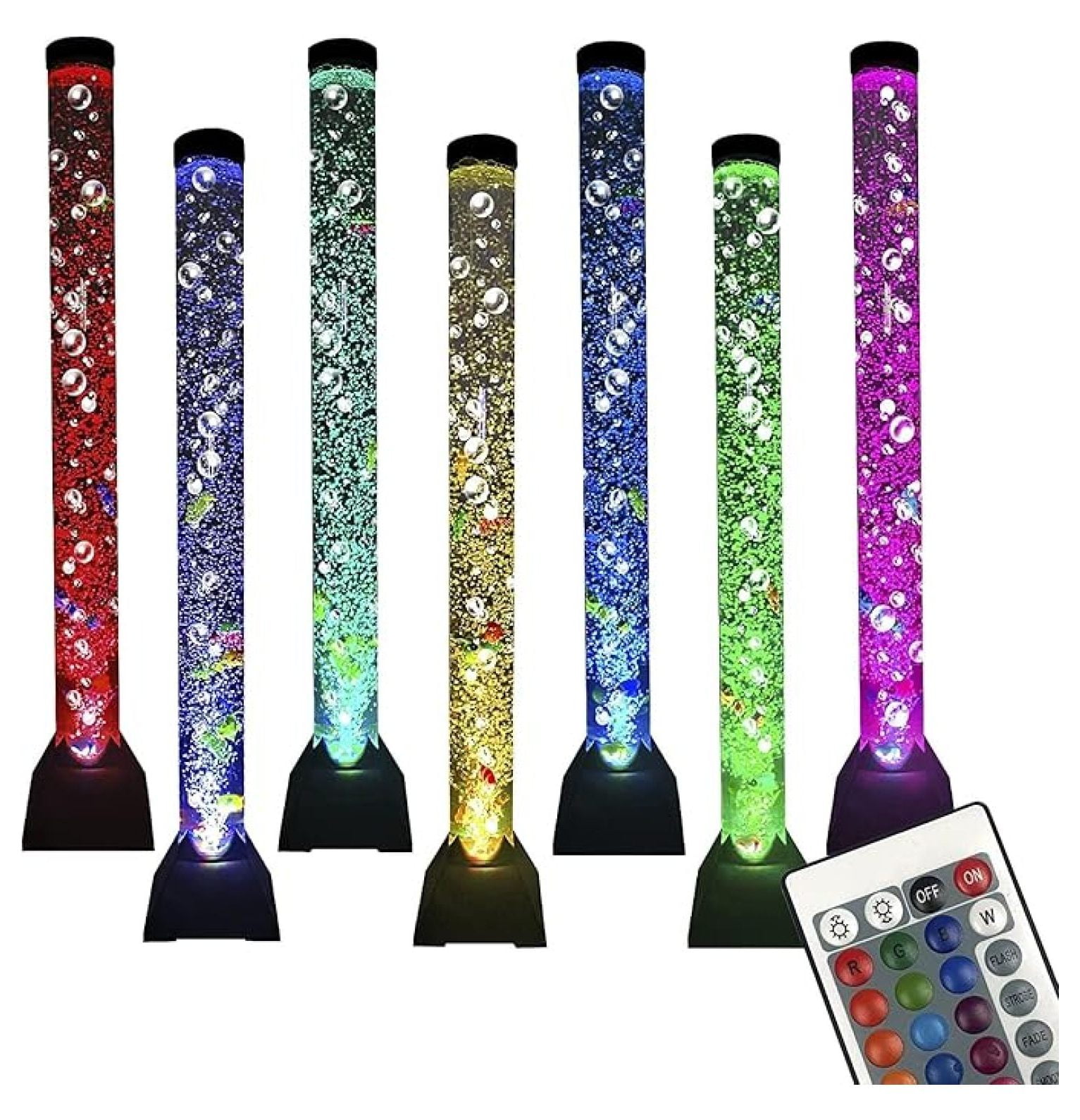 Bubble Tube Lamp - Floor Fish Aquarium Light – Lamp – Autism Sensory ...