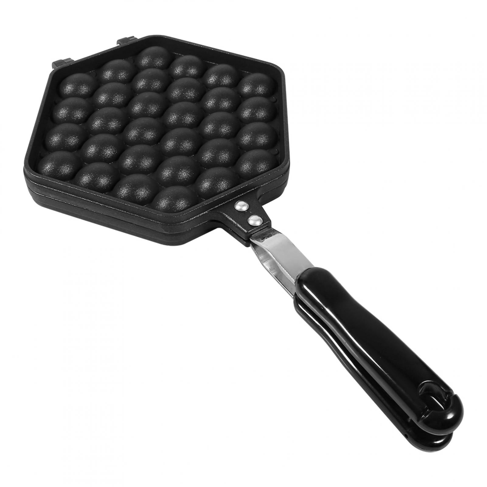 Bubble Waffle Maker, Non-stick Surface Aluminum Alloy Double-sided Pan ...