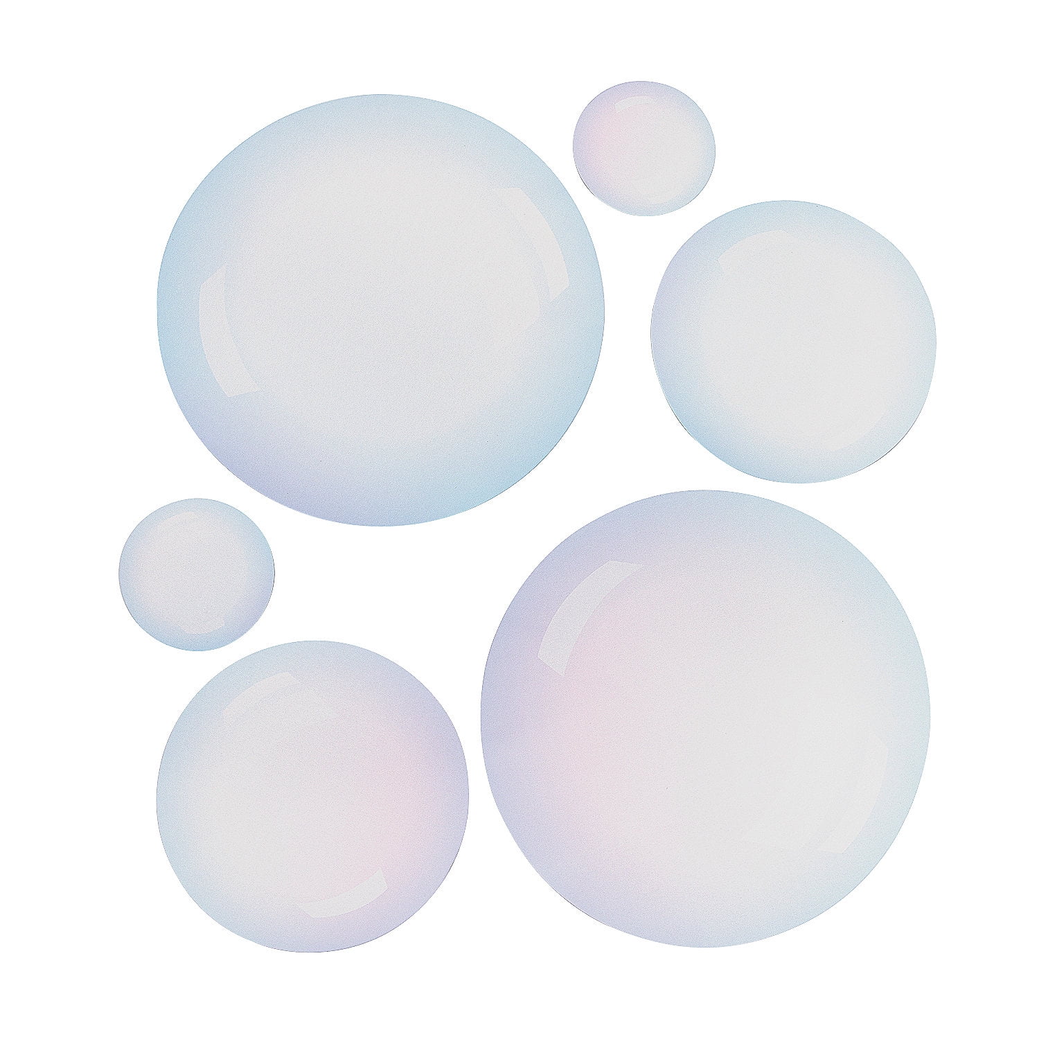 Bubble Wall Cutouts - 20 Pieces - Walmart.com