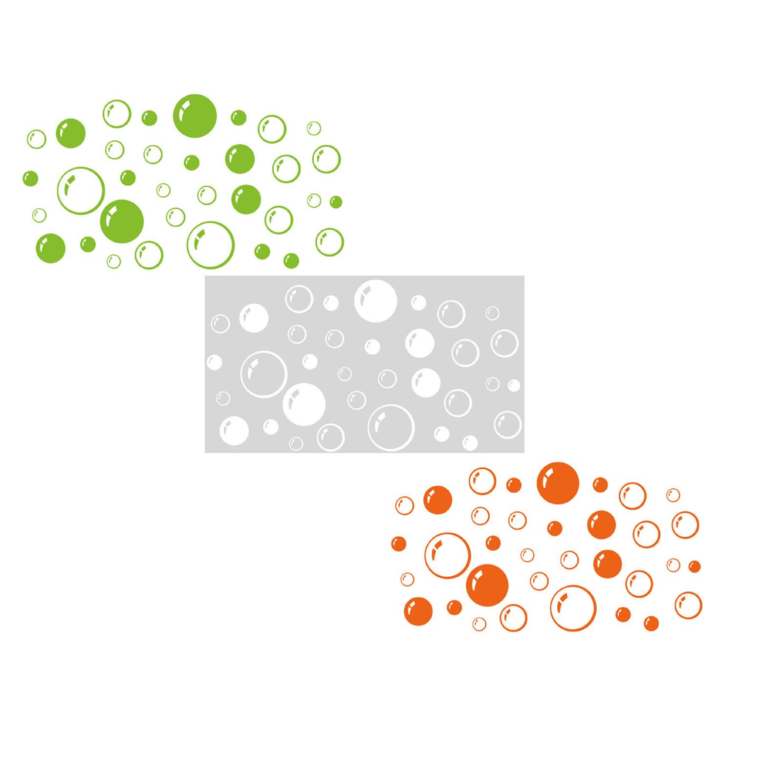 Bubble Wall Decal Sticker Transparent Hollowed Out Children's Birthday ...