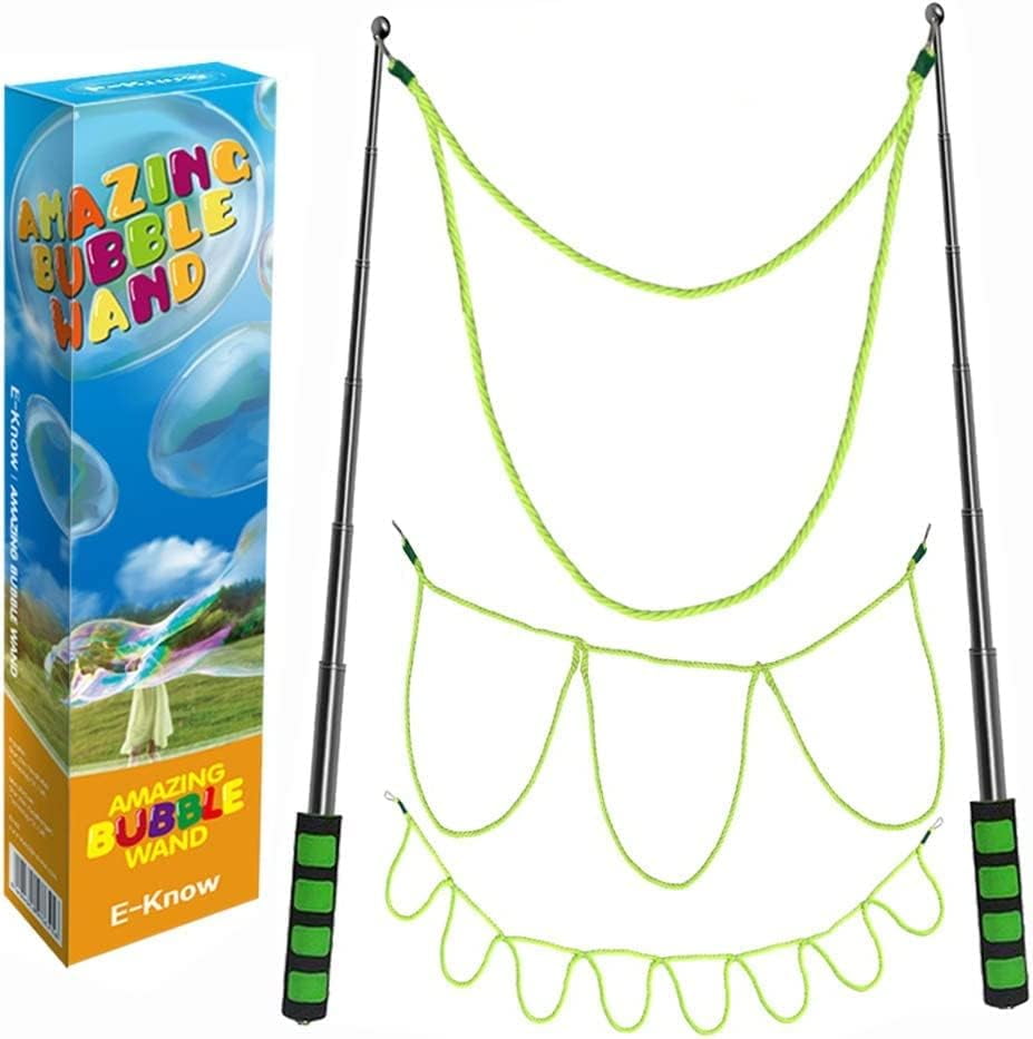 Bubble Wand,3 Style Giant Bubble Wand Outdoor Toy for Kids, Recyclable ...