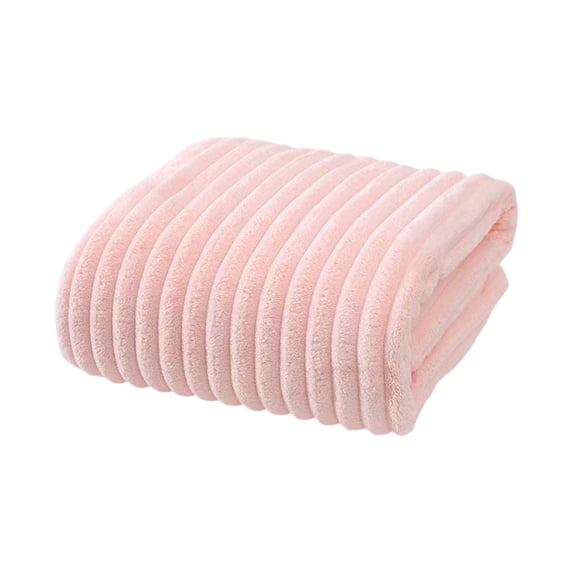 Bubble Wavy Flannel Quick Dry Bath Towel, Ultra Soft Thickened Plush ...
