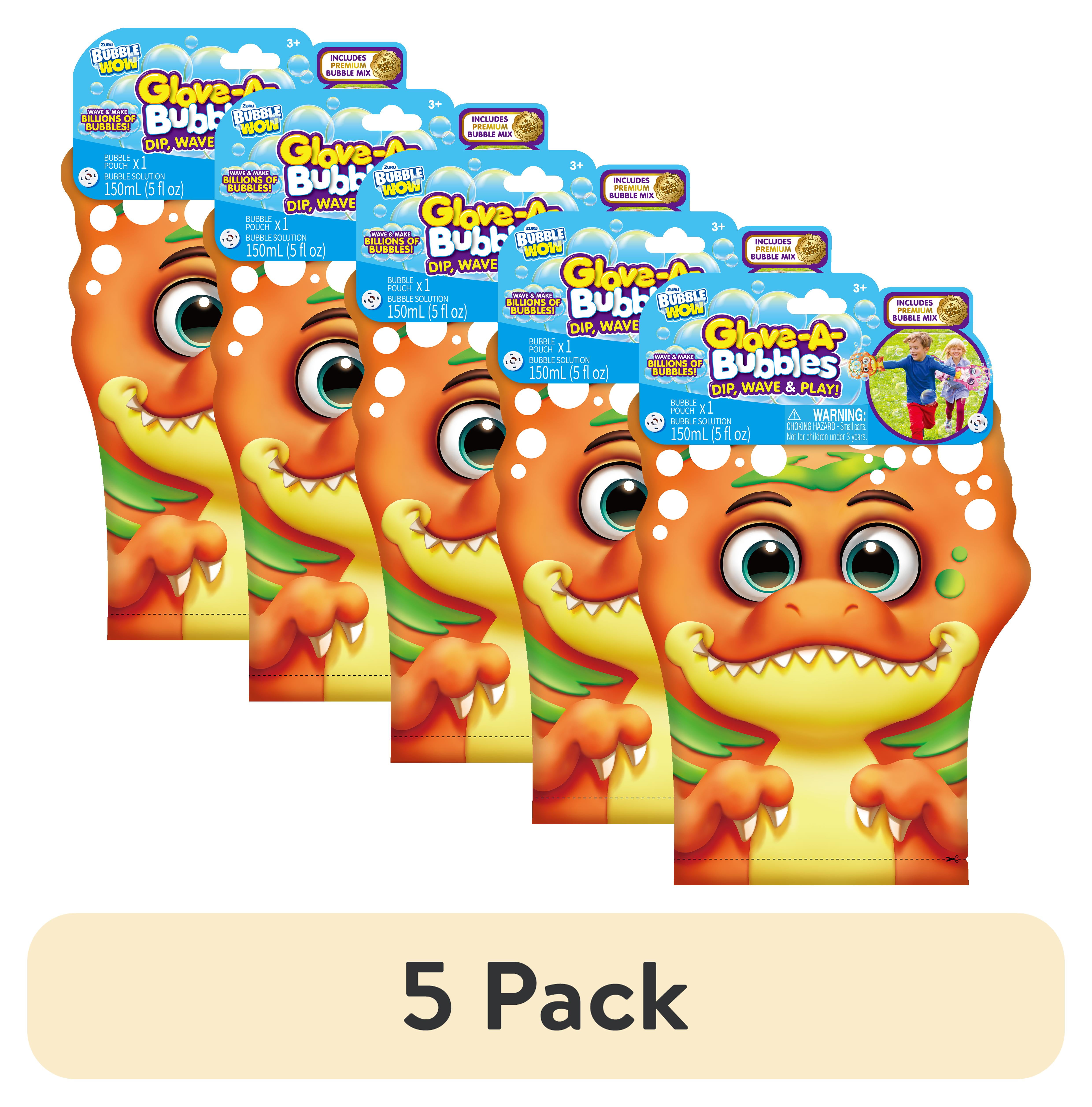 (5 pack) Bubble Wow Glove a Bubbles by ZURU, Ages 3 and up, Toy for ...