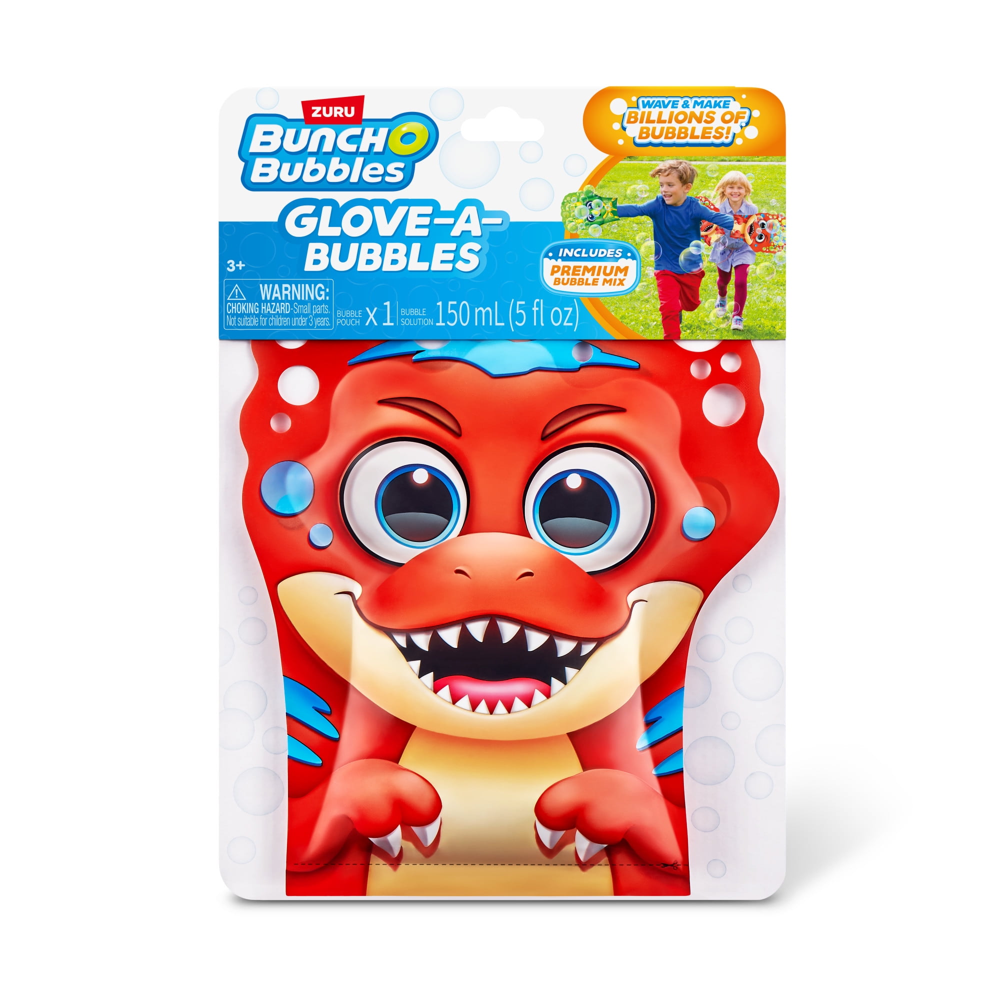 ZURU Glove A Bubbles Toy for Kids, Ages 3+, Outdoor Summer Fun ...