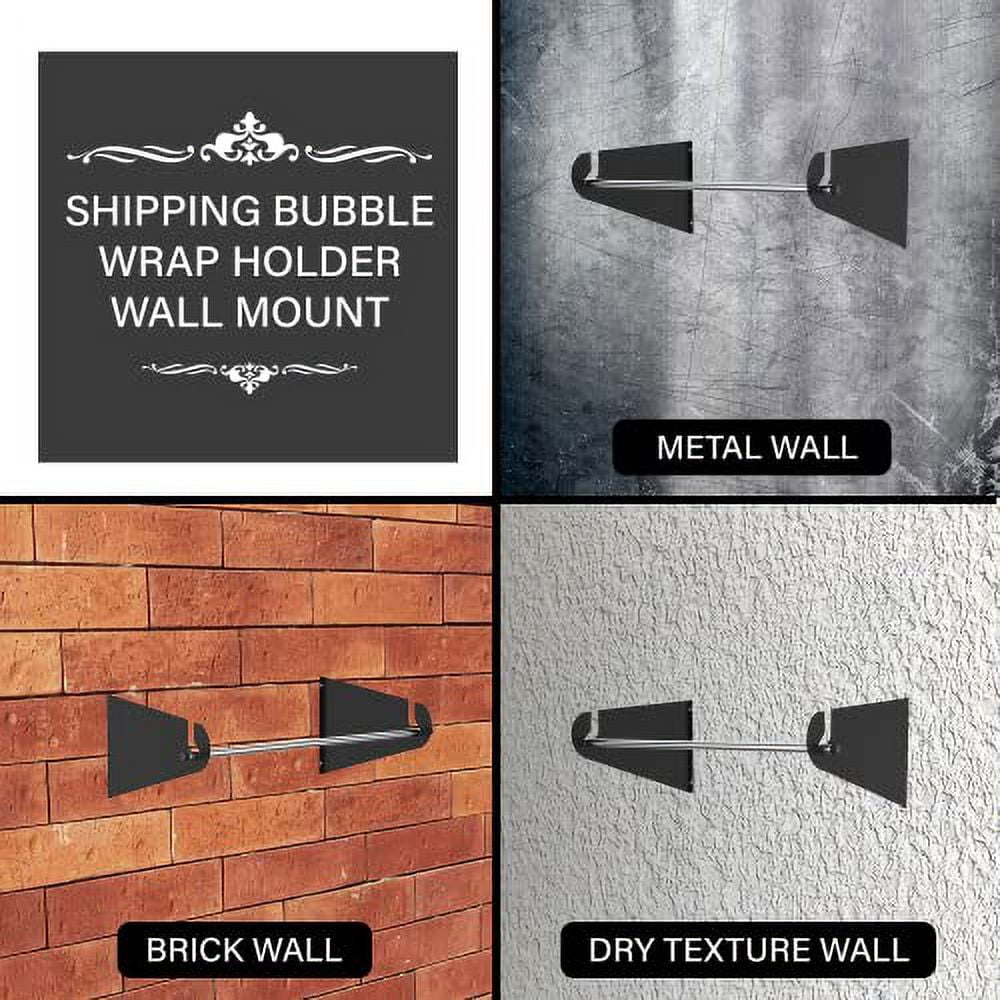 Bubble Wrap Foam Paper Roll Wall Ceiling Mount Holder Dispenser Paper ...