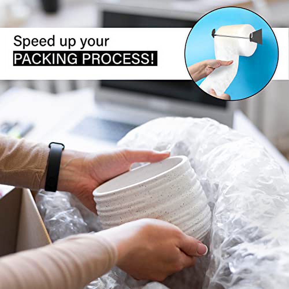 Bubble Wrap Foam Paper Roll Wall Ceiling Mount Holder Dispenser Paper ...