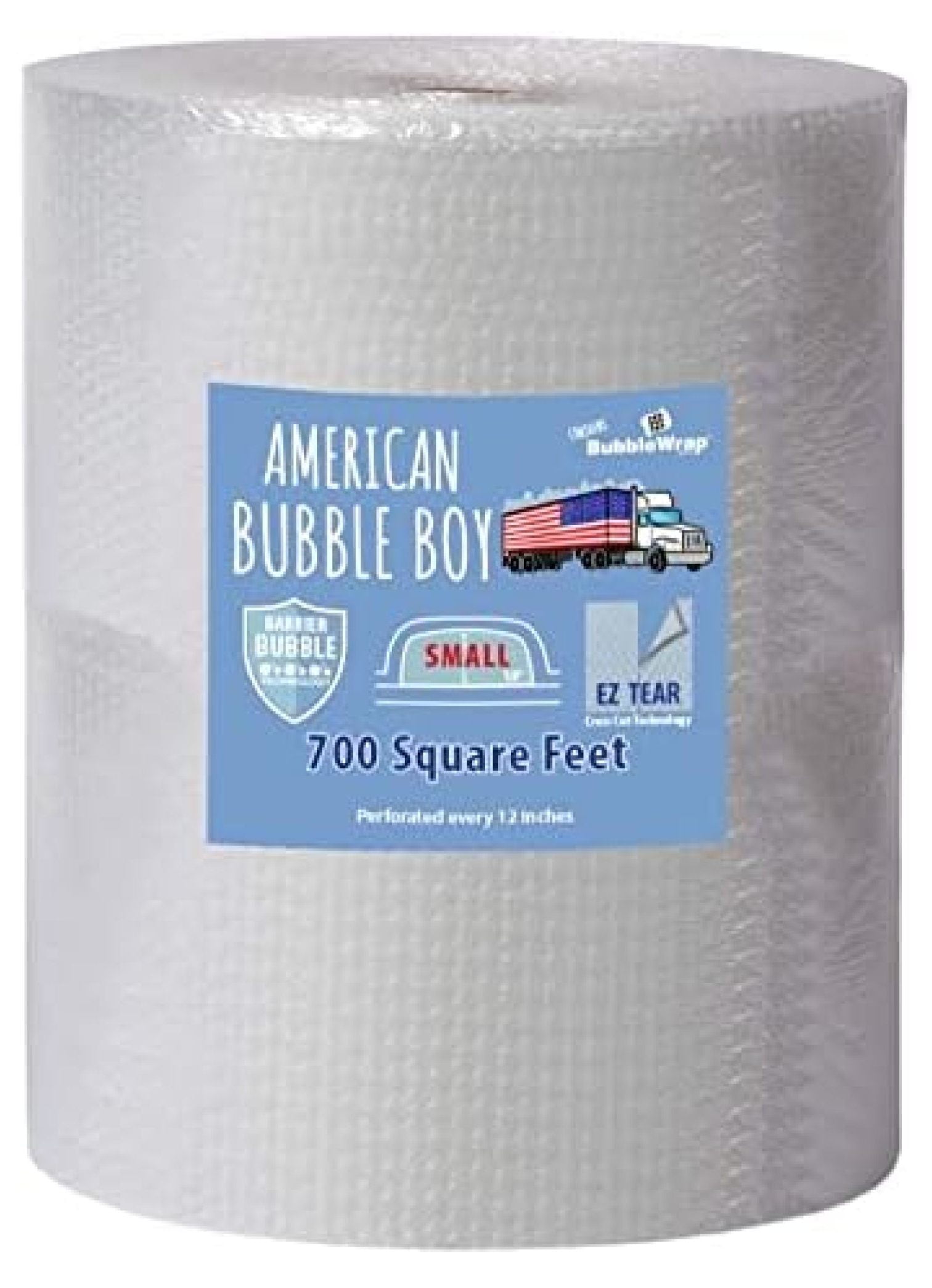 Bubble Wrap Roll - 24 Inch Wide, 700 Sq Ft - Small Bubbles 1/8 Inch ...