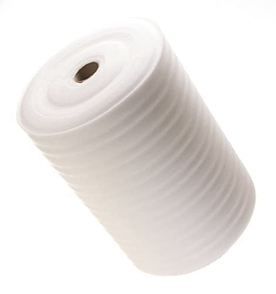 Bubblefast! Brand 1/16" x 376' Poly Foam Wrap Cushioning Roll with 12 ...