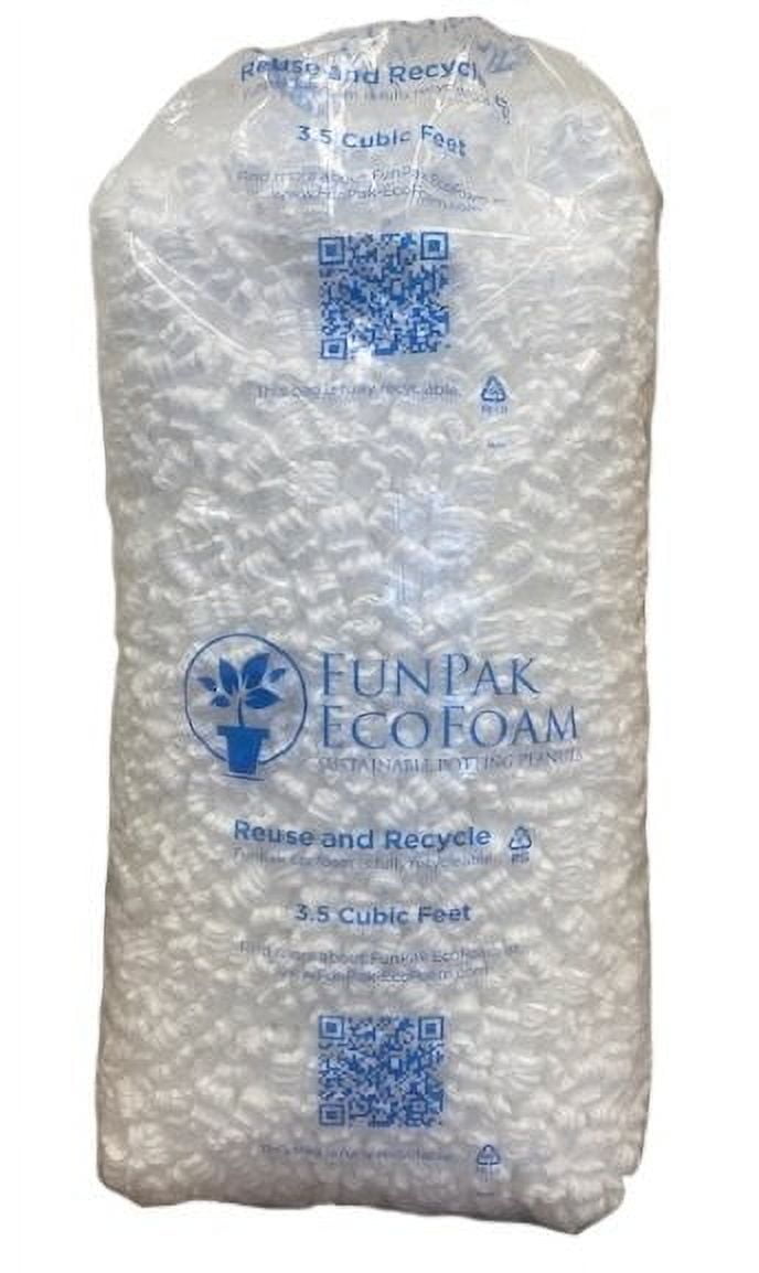 Bubblefast! FunPak EcoFoam Sustainable Potting Peanuts, 3.5 cu. ft ...