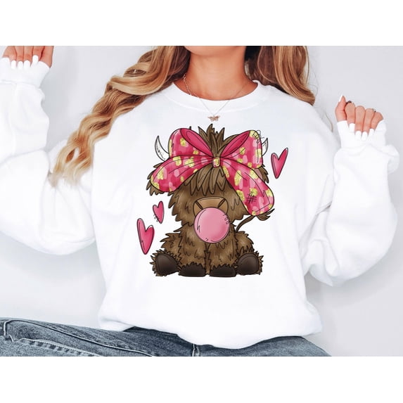 Bubblegum Cow Valentine 39 s Day TShirt - Walmart.com