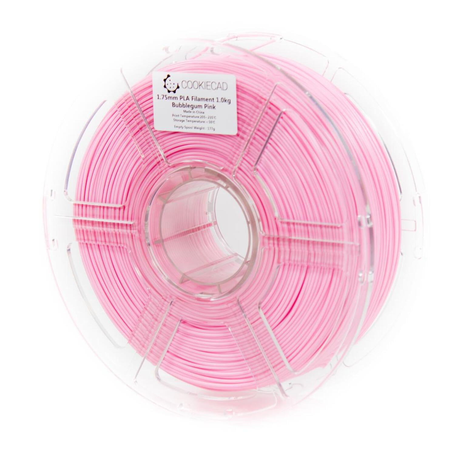 Bubblegum Pink PLA Filament 1.75mm, 1kg - Walmart.com