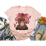 Bubblegum Valentine Cow Shirt Valentines Day Gift - Walmart.com