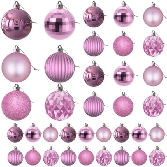 Bubblegun Pink Christmas Ornaments - Christmas Tree Decorations ...