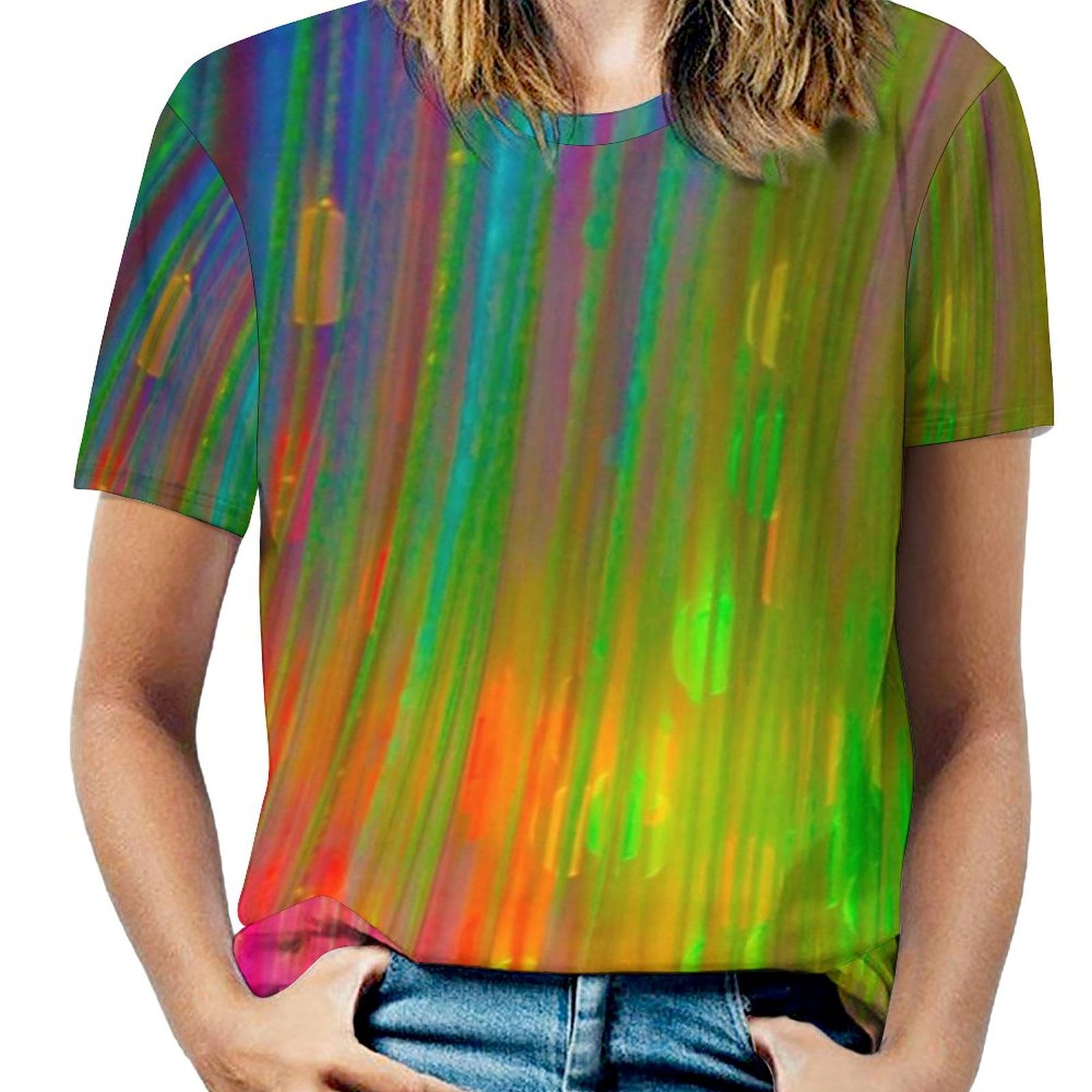 Bubbles 10 Sexy And Club Fashion Female T-Shirt Short Sleeve Off ...