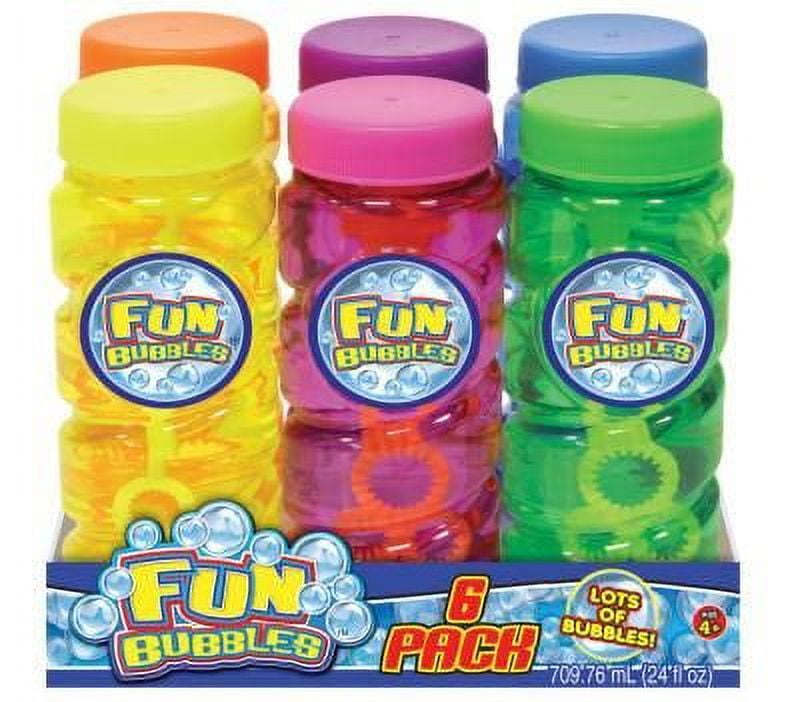 Bubbles 4Oz 6Pk, PartNo 1576, by Ja-Ru Inc., Spring, Bubble & Sets ...
