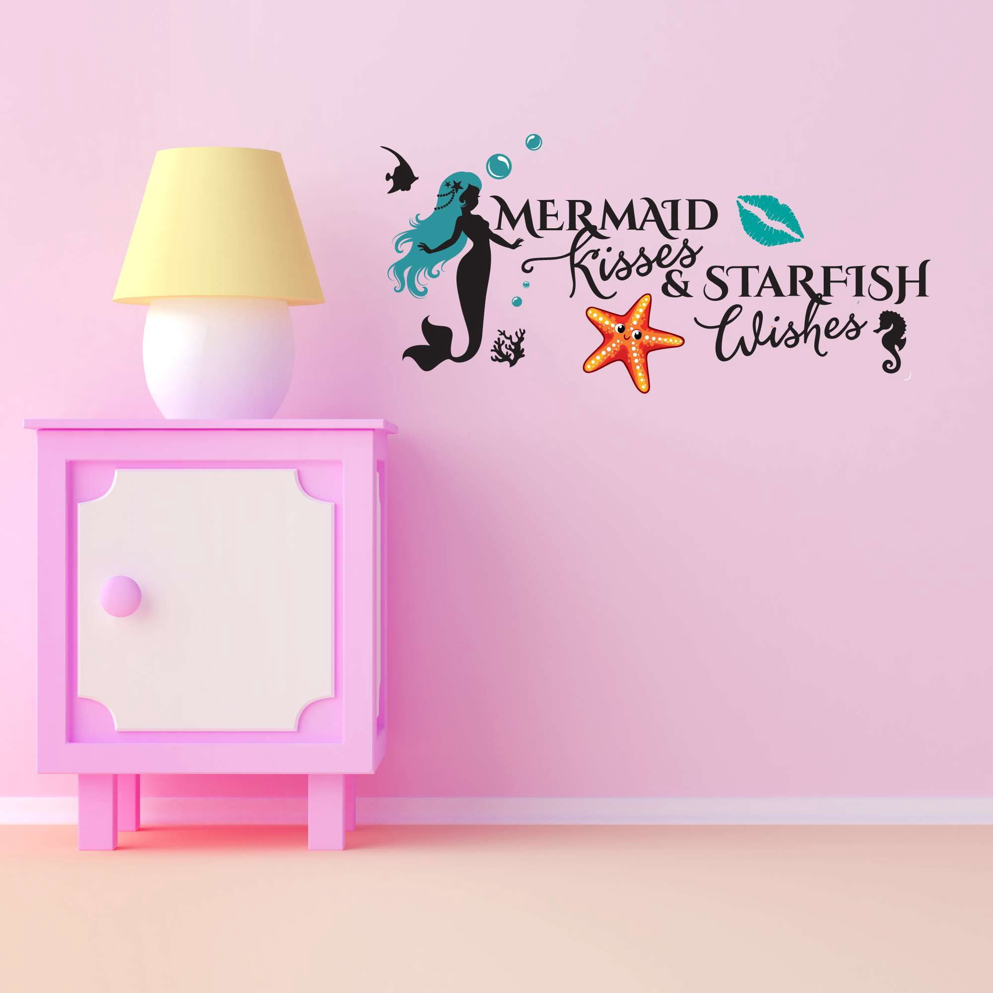 Bubbles Mermaid Lips Starfish Fish Wishes Mermaids Vibes Seahorse ...