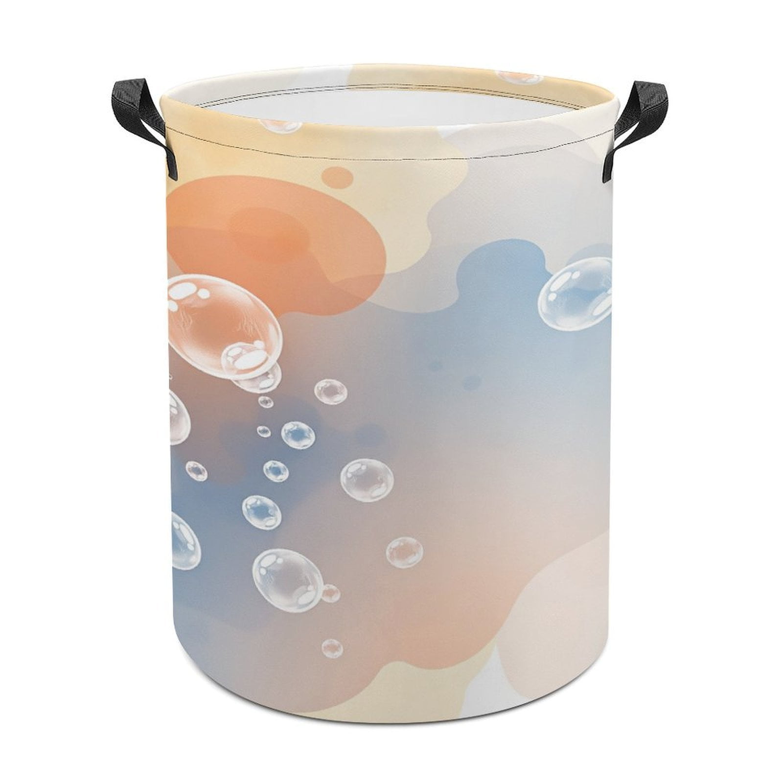 Bubbles Pastel Background Waterproof Storage Bag Household Dirty ...