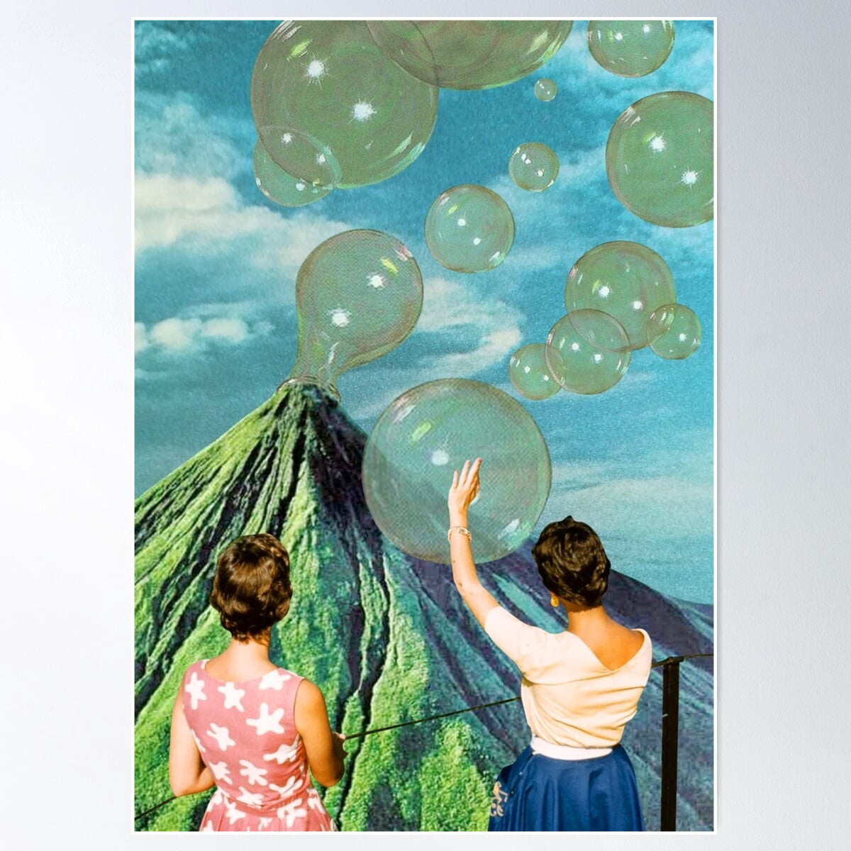 Bubbles Poster, 8x12 UNFRAMED - Walmart.com