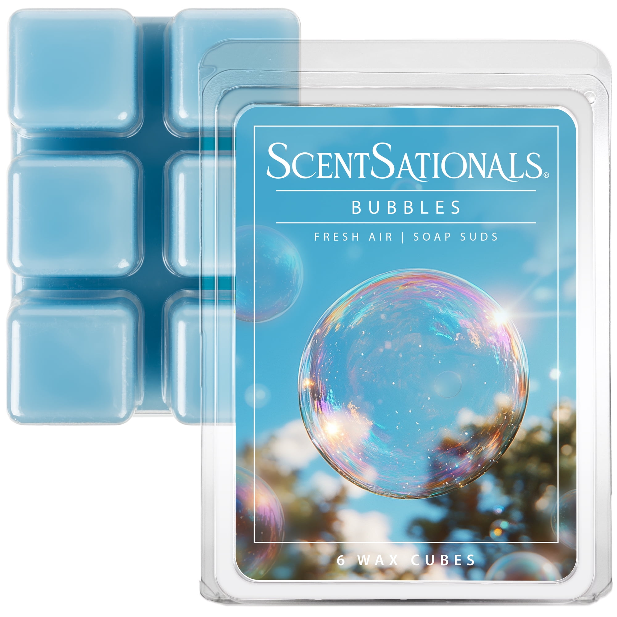 Bubbles Scented Wax Melts, ScentSationals, 2.5 oz - Walmart.com
