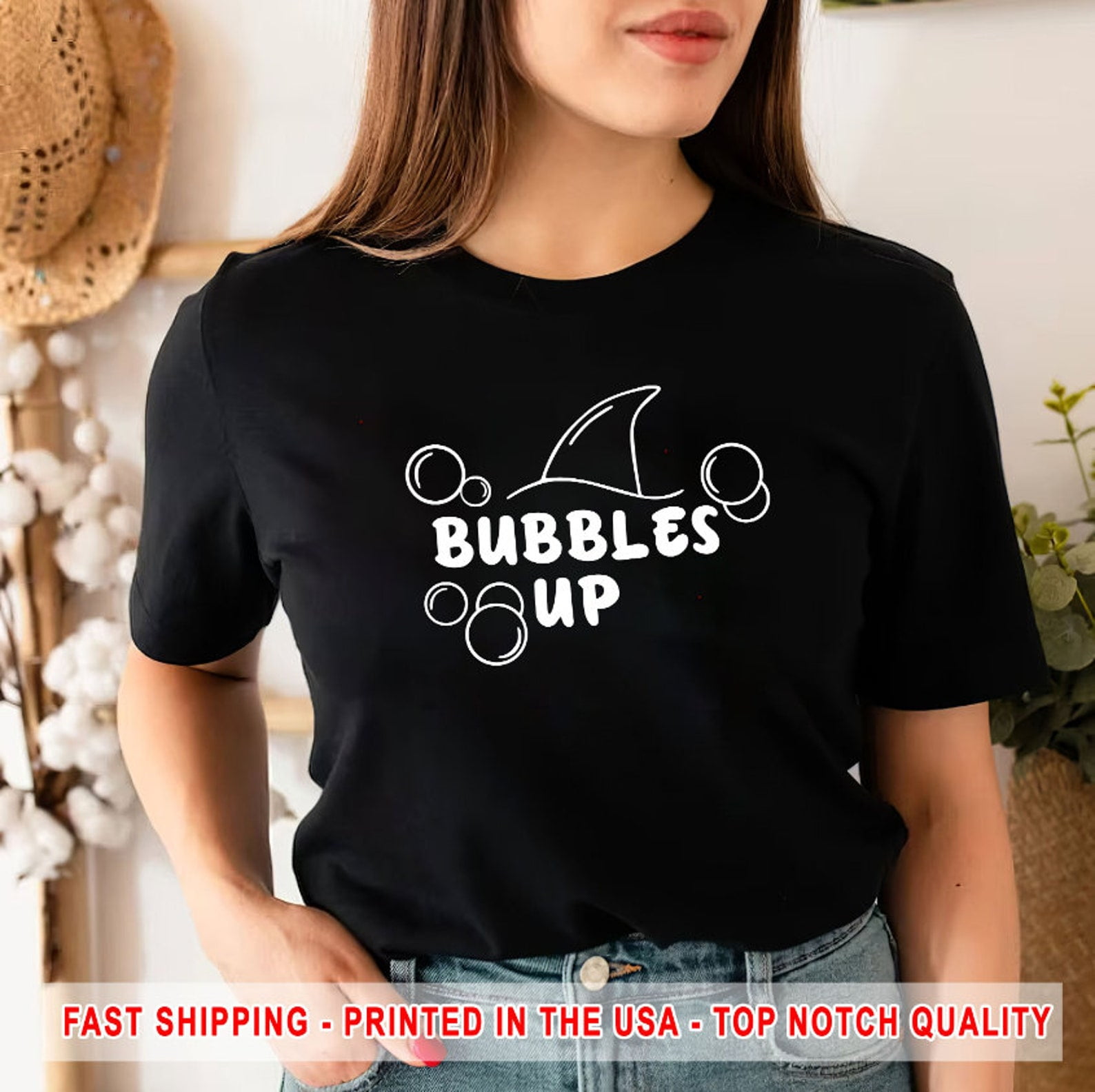 Bubbles Up Jimmy Shirt, Jimmy Buffett Memorial T-Shirt, Women'S Bubbles ...