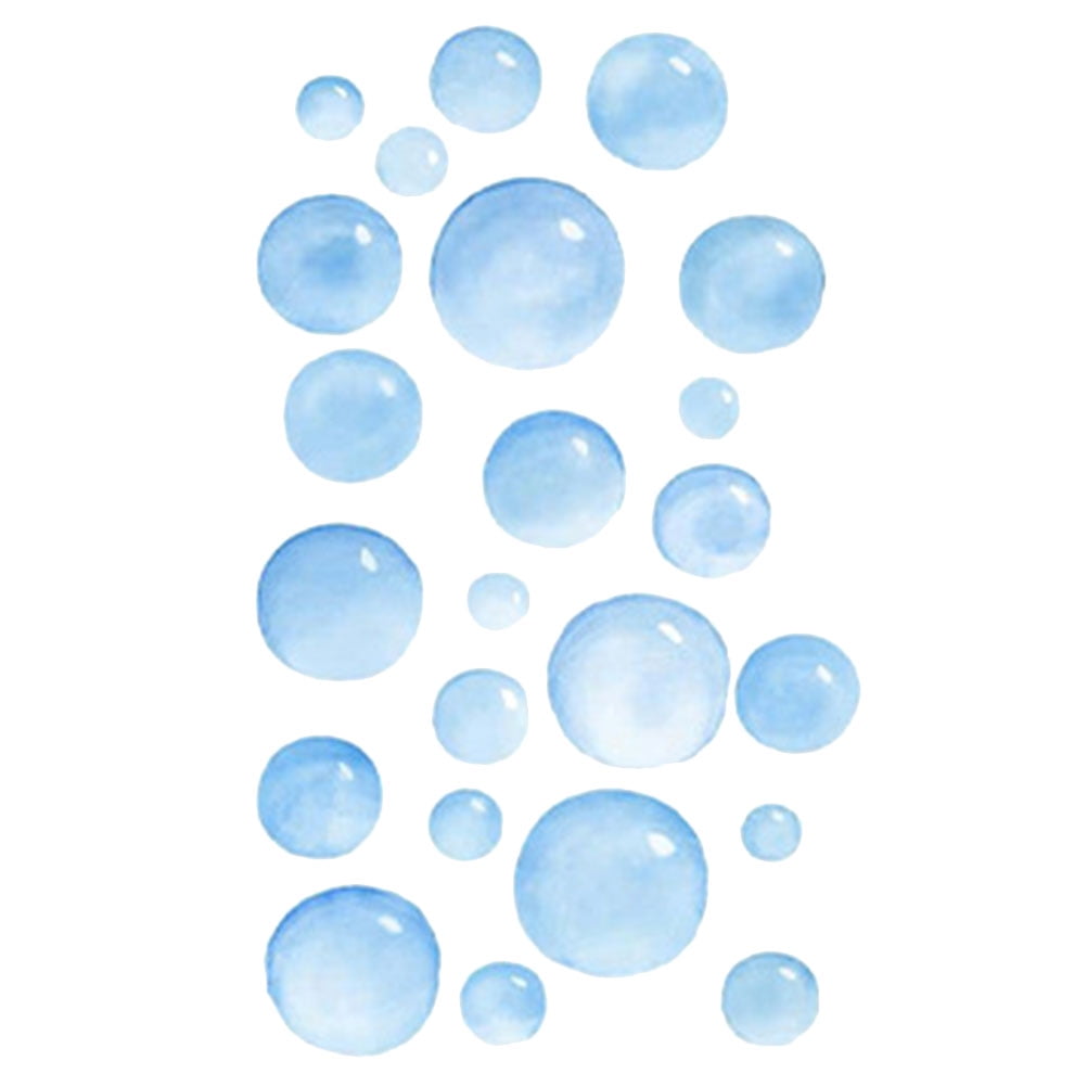 Bubbles Wall Decal Sticker Removable Bubbles Decals Bathroom Wall Art ...