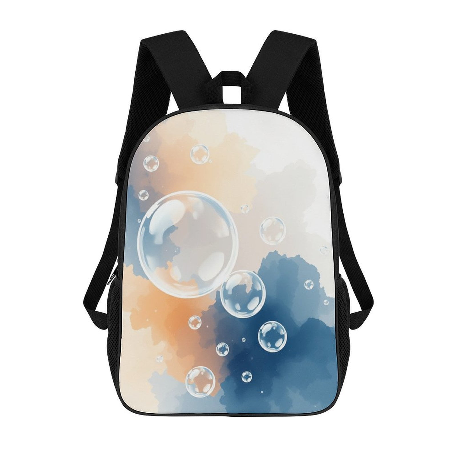 Bubbles Watercolor Art Backpacks For Teenagers Backpacks 17 Inch ...