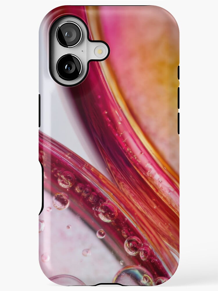 Bubbles and Colors Fizzy Drinks Art Phone Case for iPhone 17 16 15 14 ...