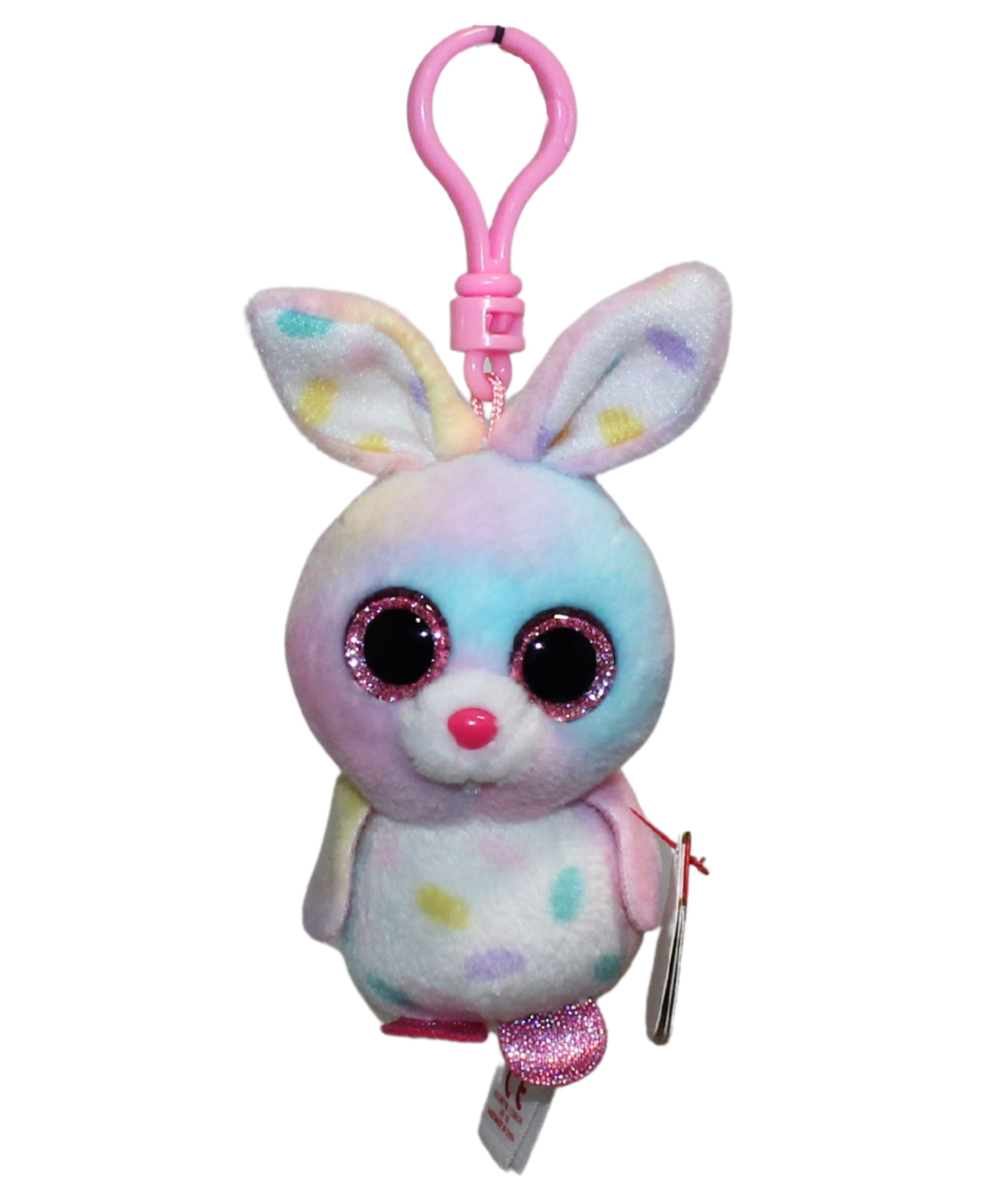 Bubby Bunny Beanie Boo Clip 5 inch - Stuffed Animal by Ty (35010 ...