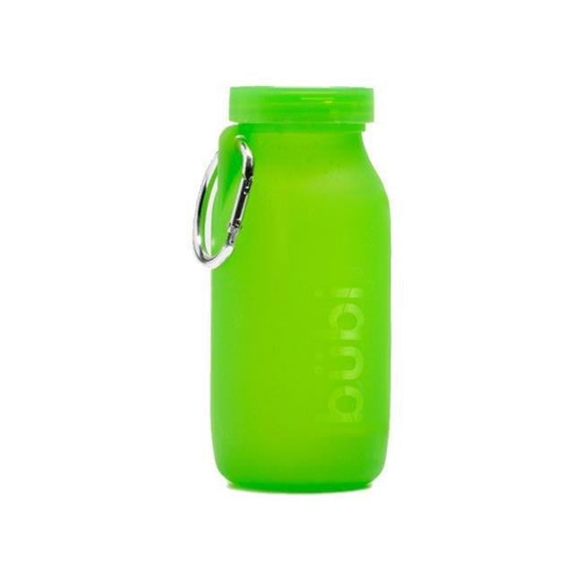 Bubi Brands 14oz & 414 ml Foldable Water Bottle Rose, Seaweed Green ...