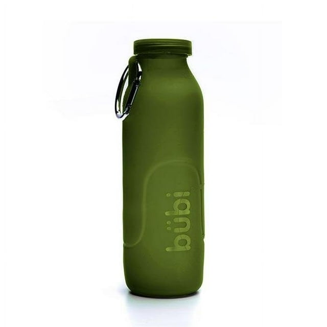 Bubi Brands BB100OD478 35oz & 1000 ml Foldable Water Bottle Rose, Olive ...