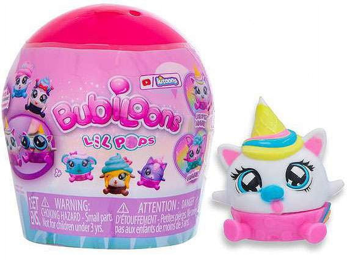 Bubiloons Lil Pops Vinyl Figures, 1 Random Figure, Surprise Mini Animal ...