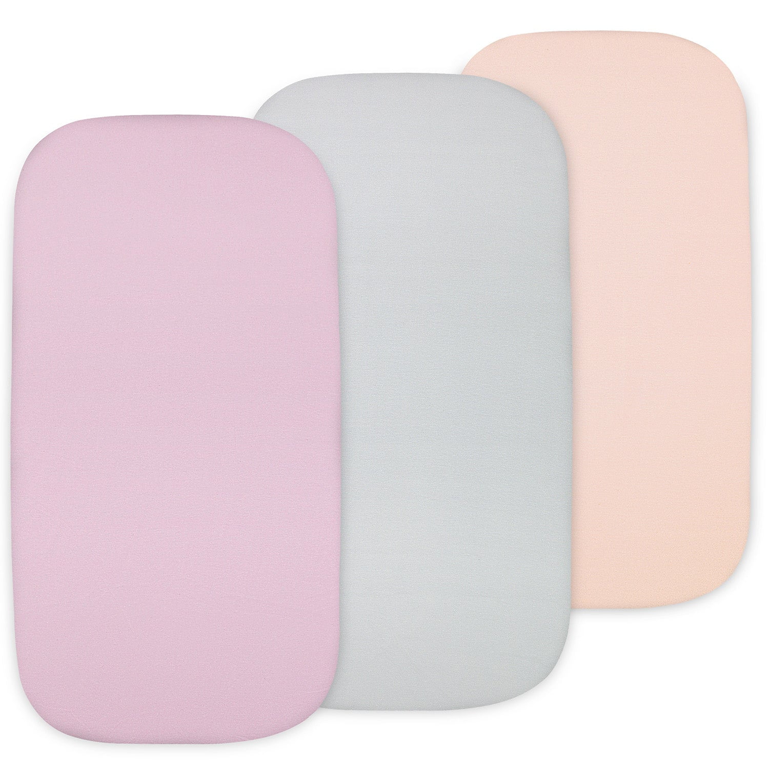 Bublo Baby 3-Piece 100% Cotton Bed Sheet Set, Bassinet – Ultra Soft ...