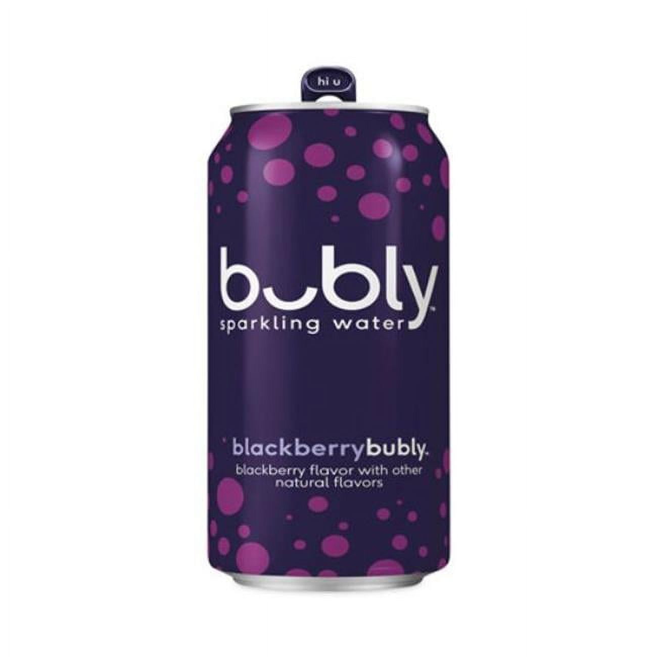 Bubly Blackberry Flavor Sparkling Water 12 fl. oz. 8 Cans/Pack 3 Packs/Carton (18119) PEP18119 ...