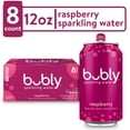 Bubly Raspberry Flavored Sparkling Drink, 12 fl oz, 8 Pack Cans ...