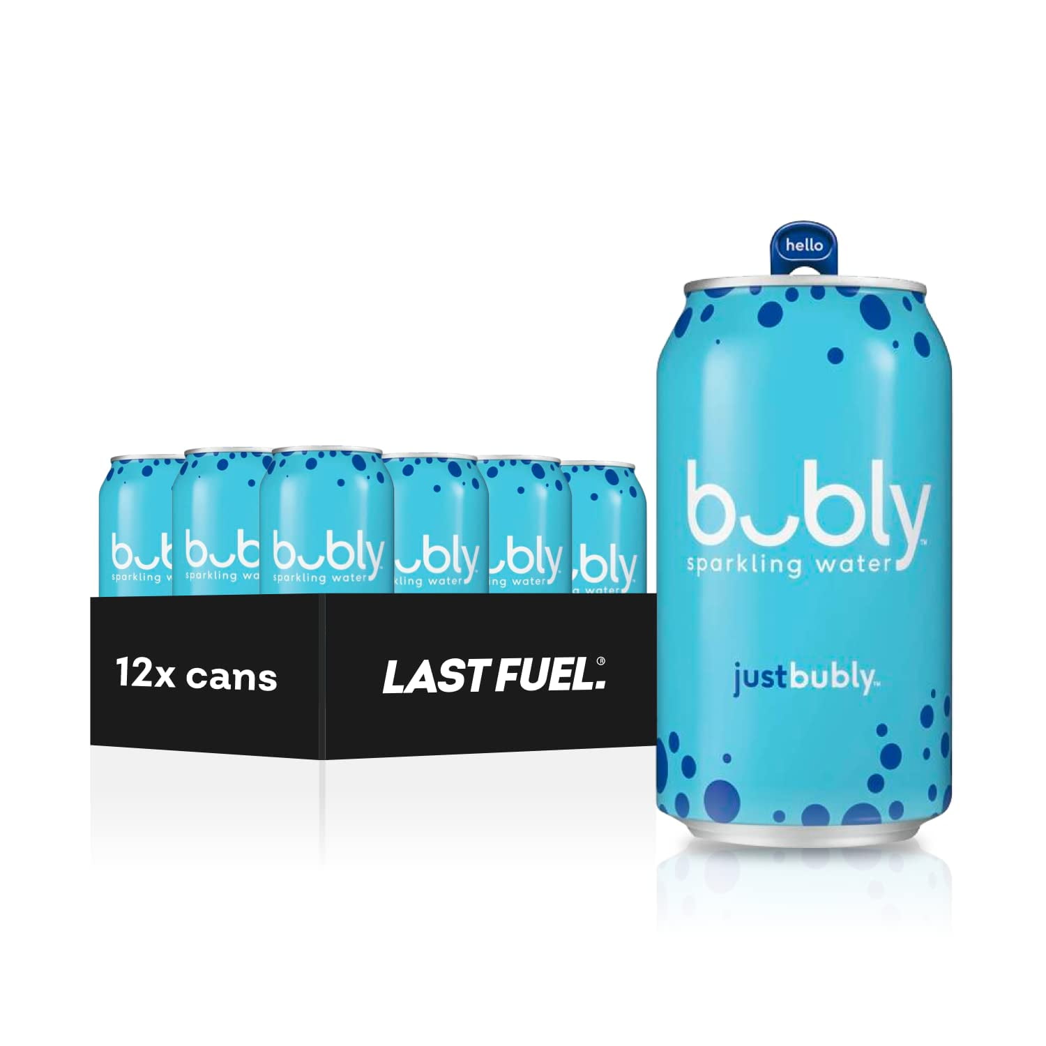 Bubly Sparkling Water, Just Bubly Unflavored, 12 Fl Oz Cans, 12-Pack By (Packaging May Vary ...