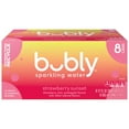 Bubly Sparkling Water Strawberry Sunset 12 Fl Oz, 8 Count - Walmart.com