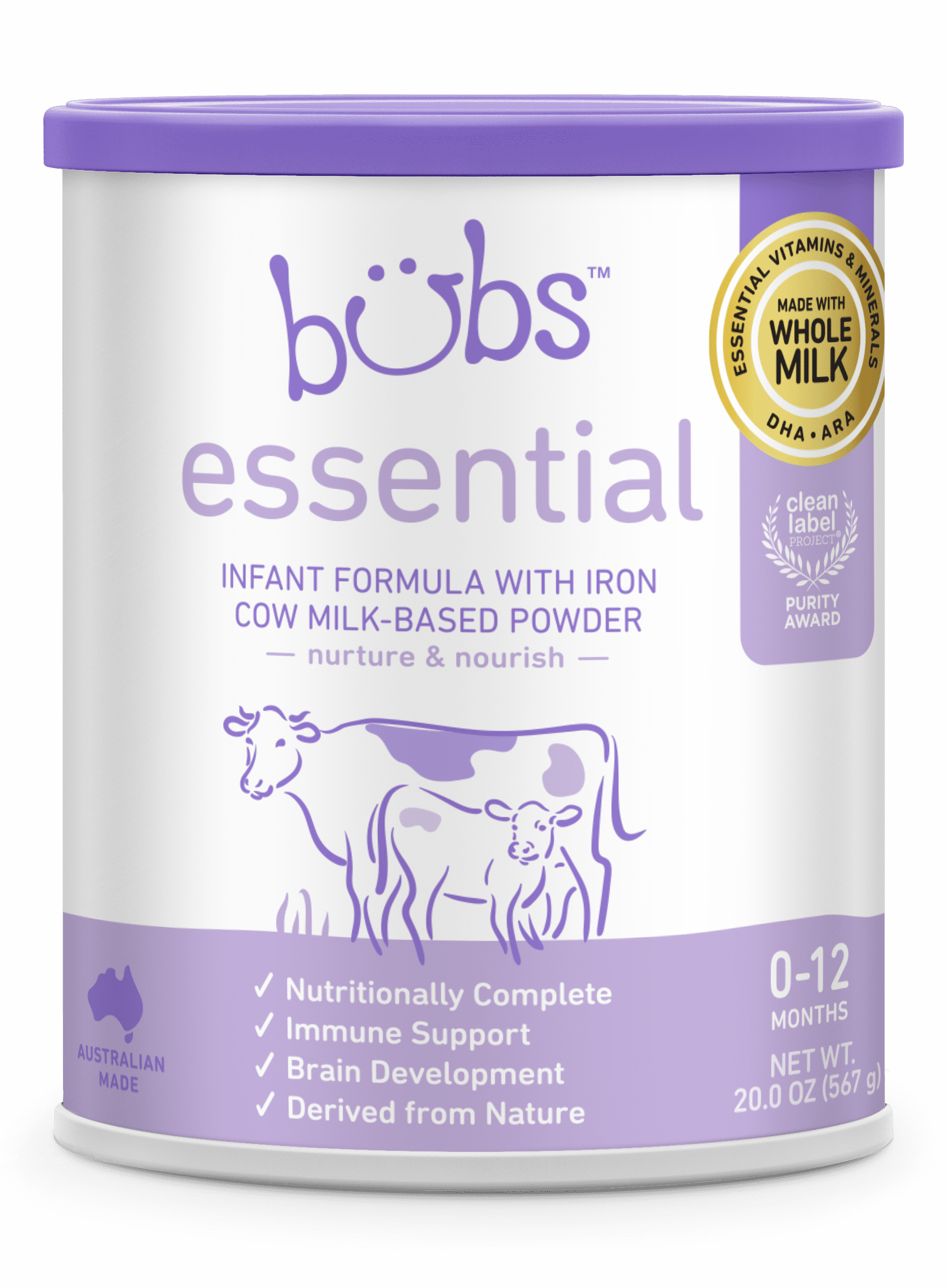 Bubs Essential Infant Formula (0-12 Months) - Walmart.com