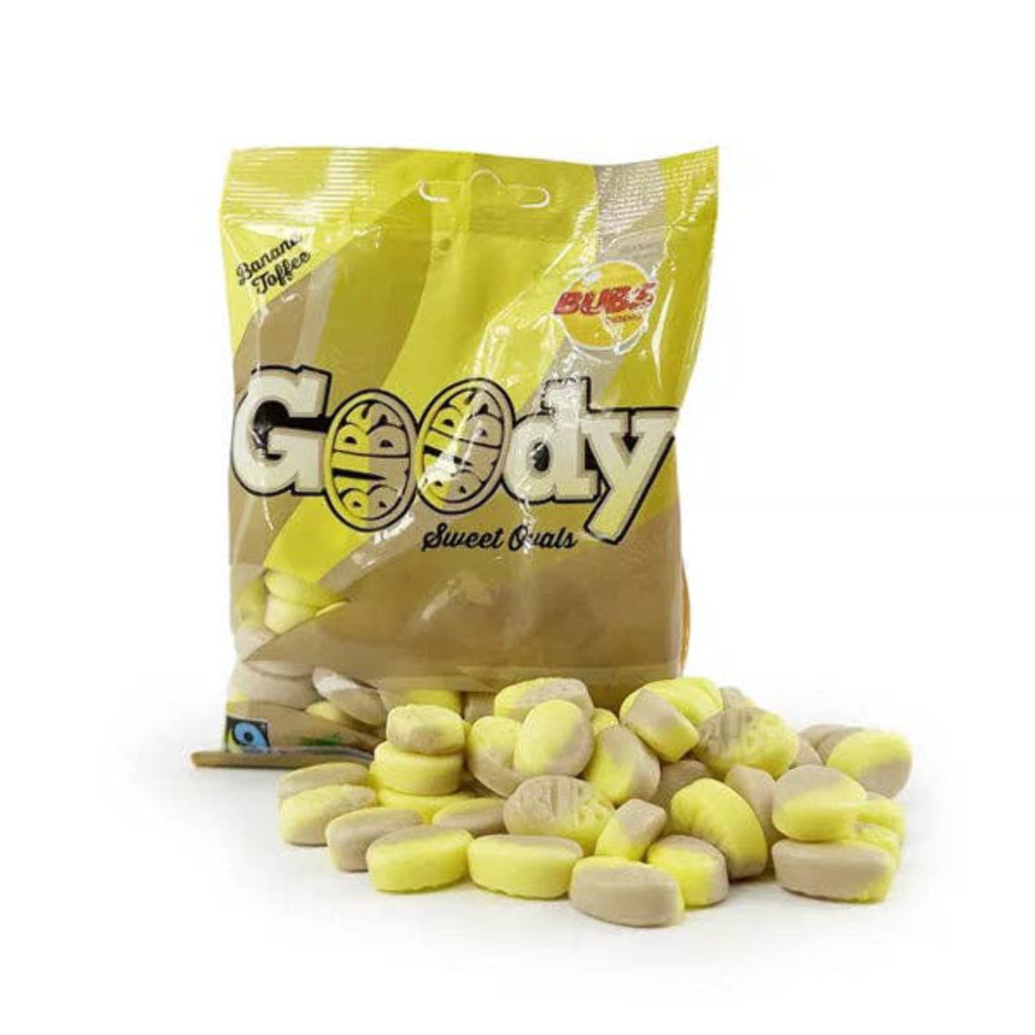 Bubs Goody Banana Toffee Gummies, Sweet Chewy Vegan Candy, Fruity ...
