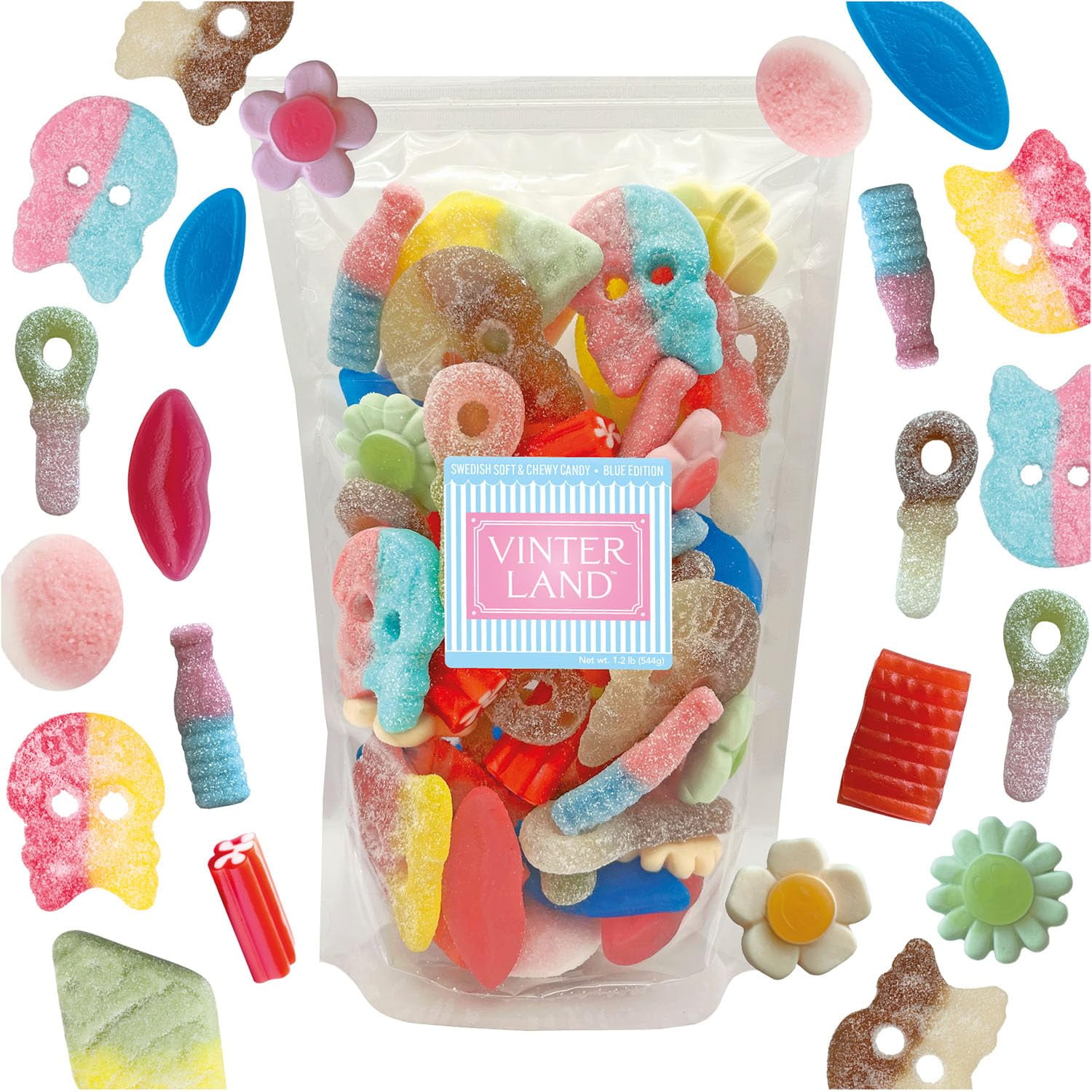 - Bubs Swedish Candy Mix (1.2 Pounds) - Swedish Candy Bubs Godis - Big ...