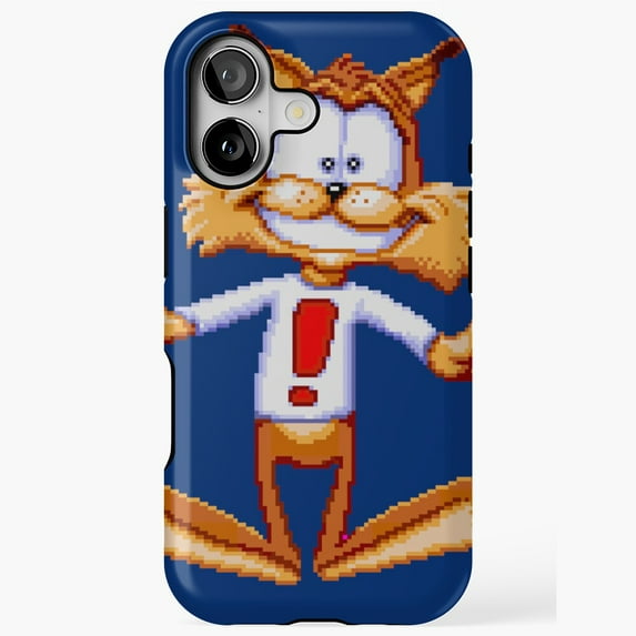 Bubsy Retro Gaming Inspired Logo Tough Graphic Case for 17/15/14/13/12/11 Pro Max - Walmart.com
